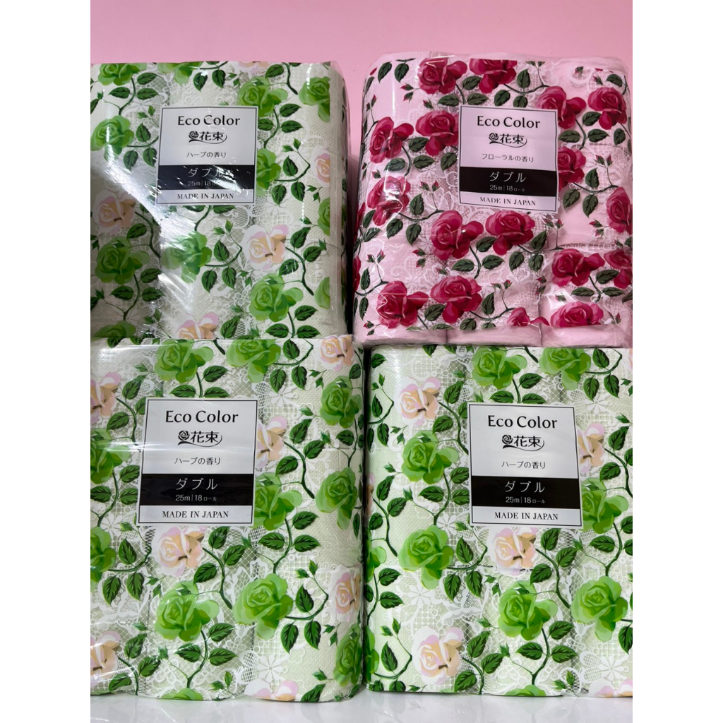 New Model Of Japanese Toilet Paper With Rose Scent Shopee Malaysia