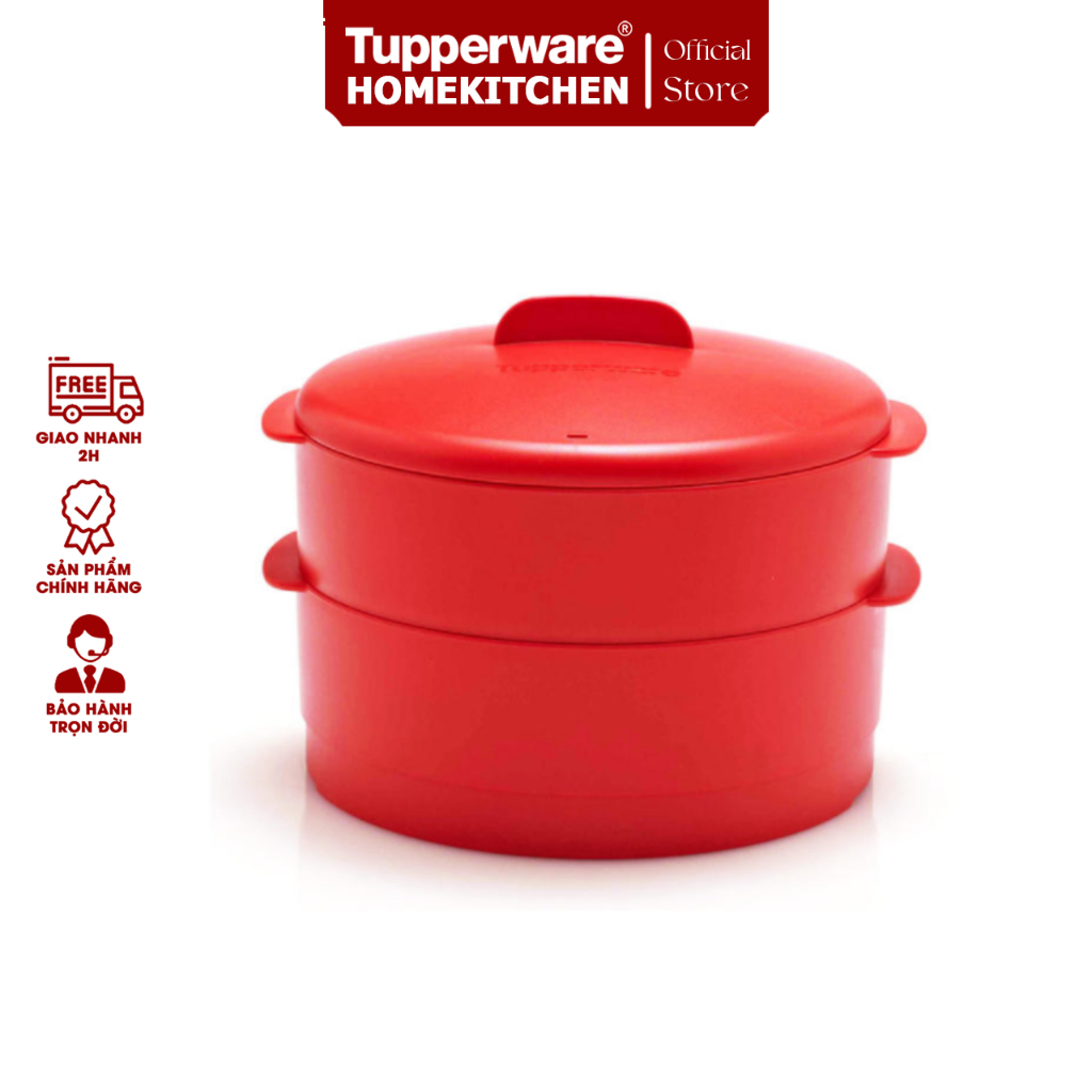 Steam It 2-Tier Steamer - Tupperware | Shopee Malaysia