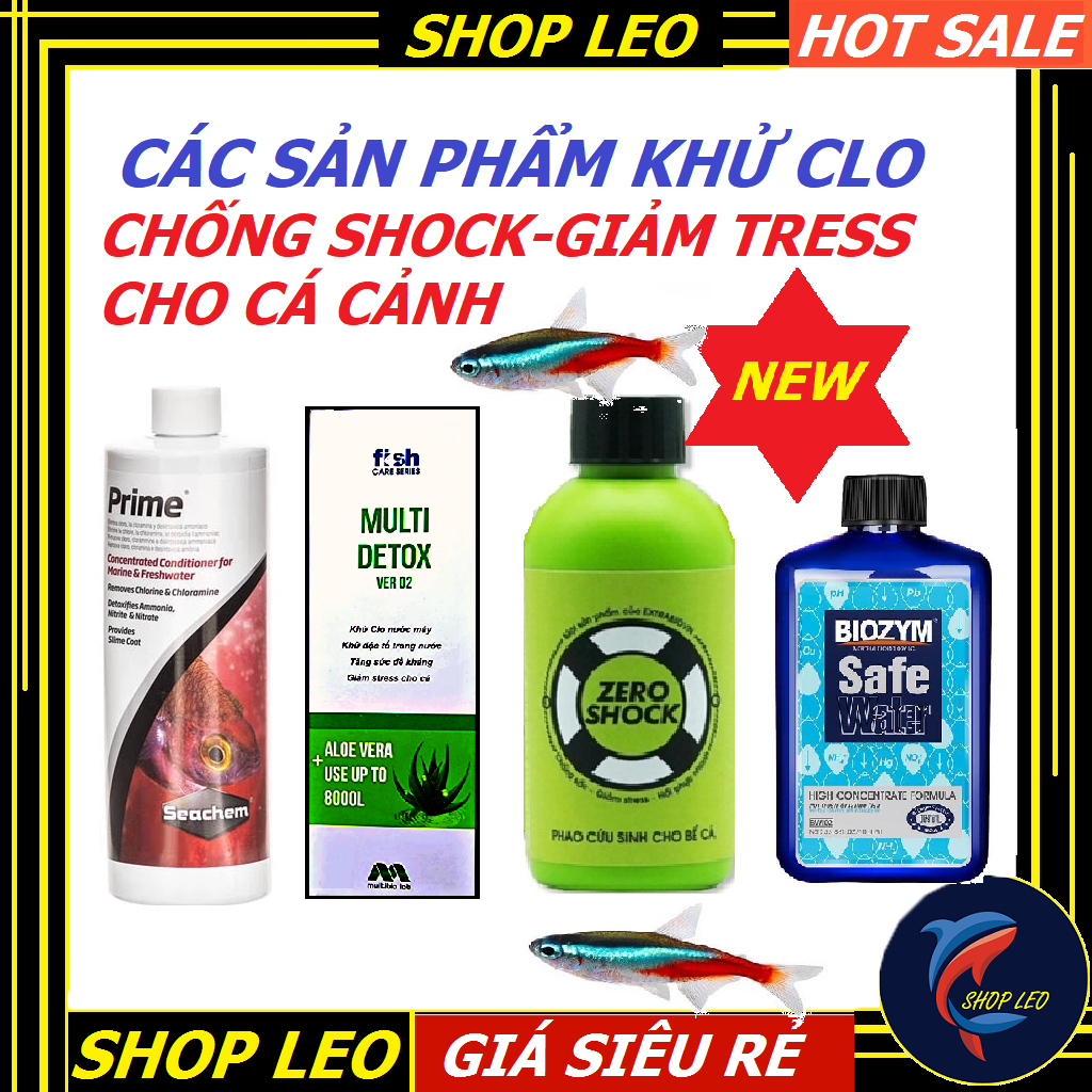 Products for Dechlorination, Ammonia Removal, stress Reduction and Anti ...