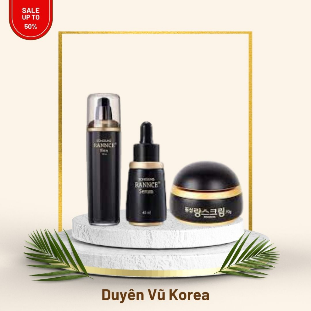 (Genuine) Korean Dongsung Melasma Cream Set / Serum / Rose Water Skin ...