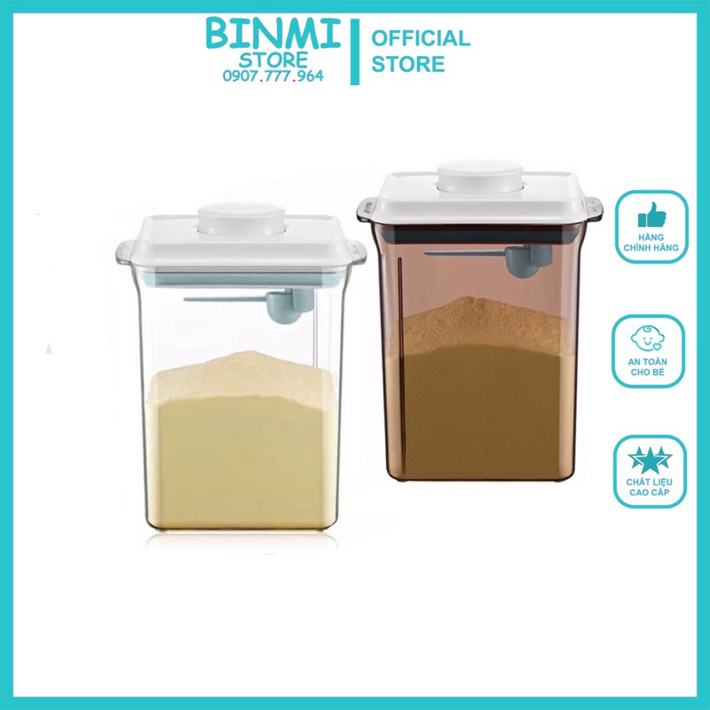 Powdered milk container, safe formula milk storage box for babies ...