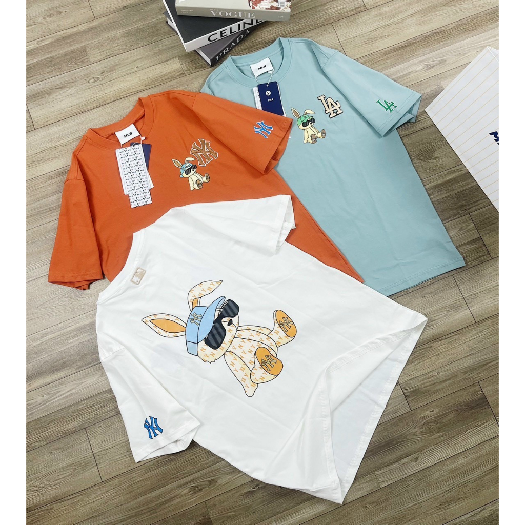 Mlb RABBIT RABBIT SHORT SLEEVE T-SHIRT | Shopee Malaysia