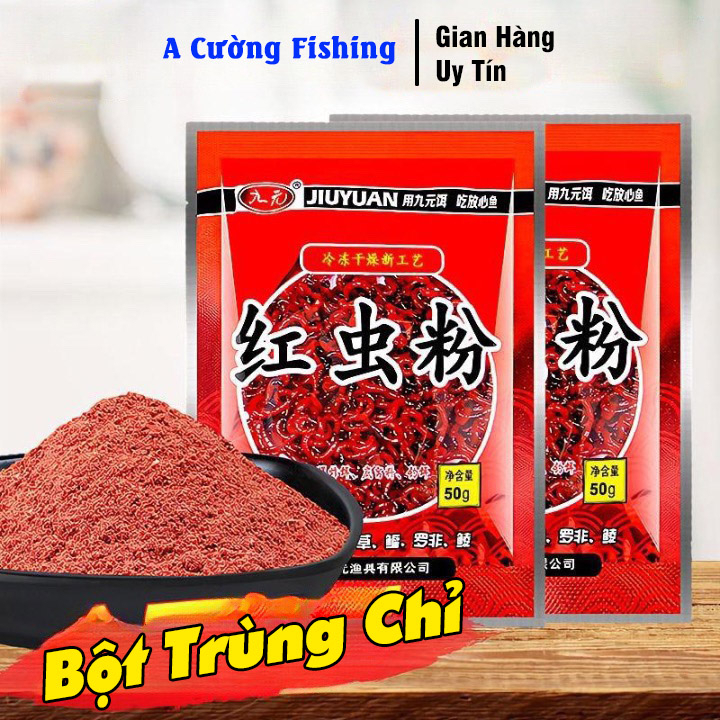 Combo 5 Packs of Old Devil's Red Worm Powder Mixed with Fishing Lure ...