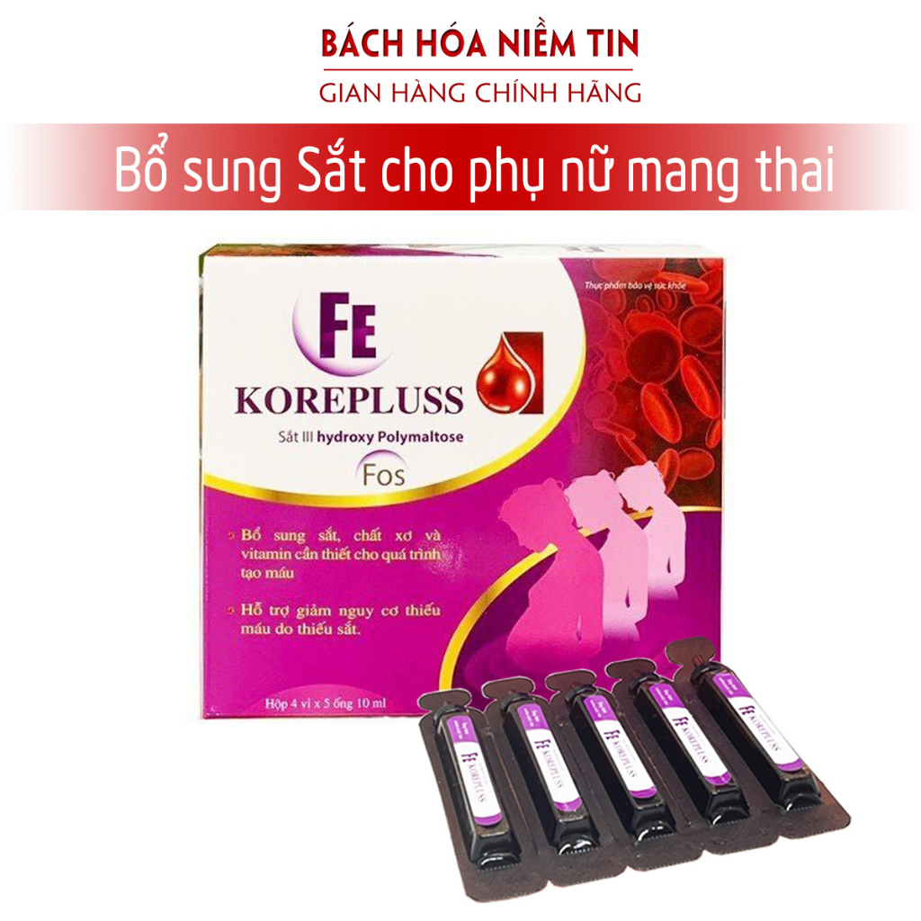 Fe KorePlus blood supplement Iron III supplement, Folic Acid for ...