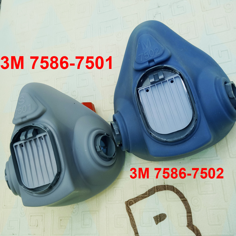 3m 7586 replacement silicone pig muzzle of 3M 7501 / 7502 gas mask ...