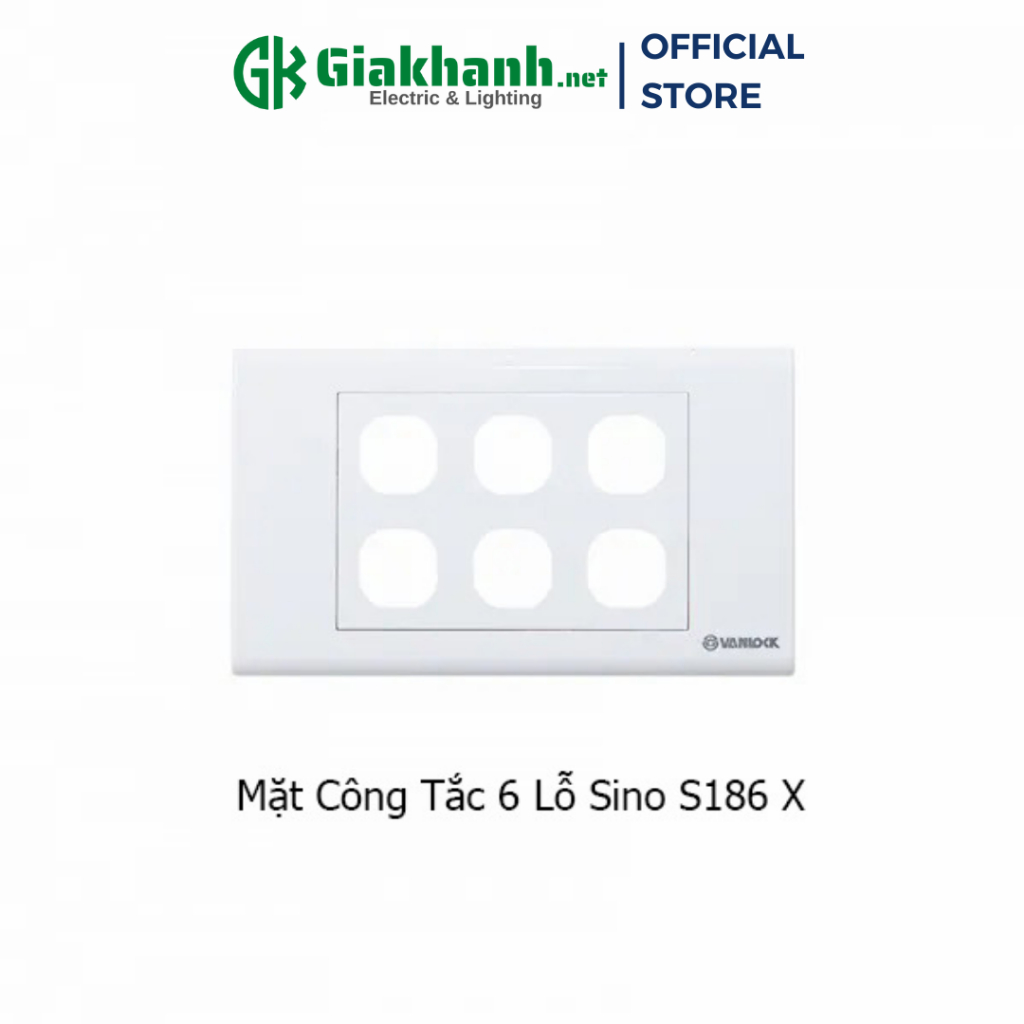 Sino S186/X 6-hole Switch Panel | Shopee Malaysia