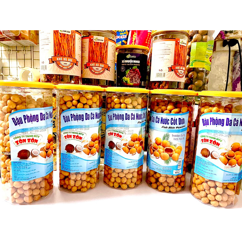 Fish Skin Peanuts with Coconut Milk ZON ZON Box 500g | Shopee Malaysia