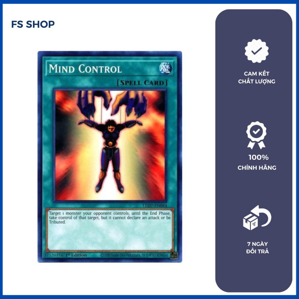 Genuine Yugioh Cards Mind Control Magic Cards (Common) | Shopee Malaysia