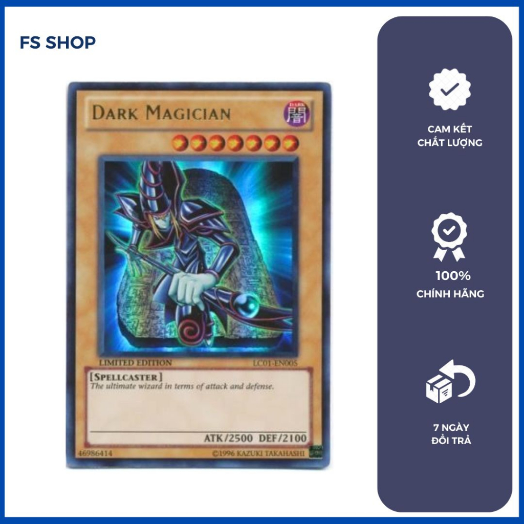 Genuine Yugioh Dark Magician Card Ultra Rare Shopee Malaysia