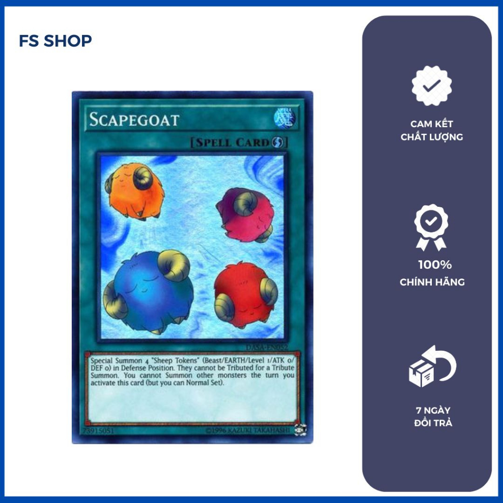 Genuine Yugioh Card Scapegoat (Ultra Rare) | Shopee Malaysia