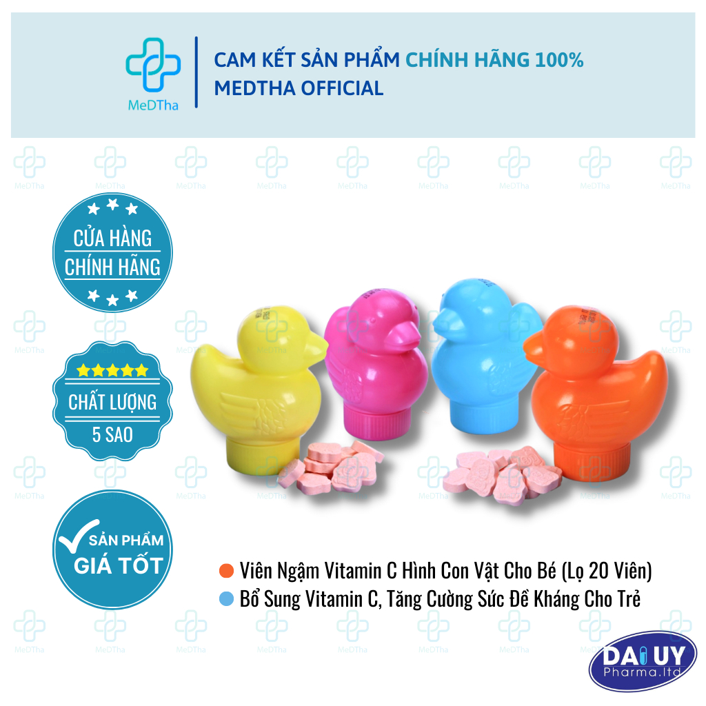 Animal Shaped Vitamin C Lozenges - Glucose C, Increase Baby's Immunity ...