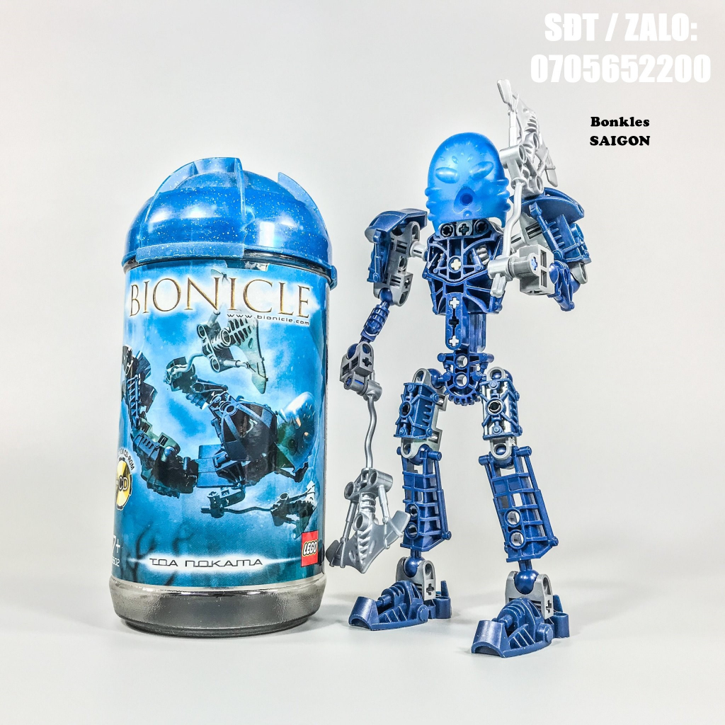 Lego Bionicle Toa Metru Vintage Model Toy 8602 Nokama Genuine Denmark ...