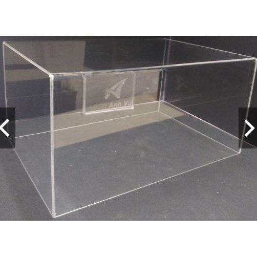 Dust-proof transparent mica baseless shooting box. Product display box ...