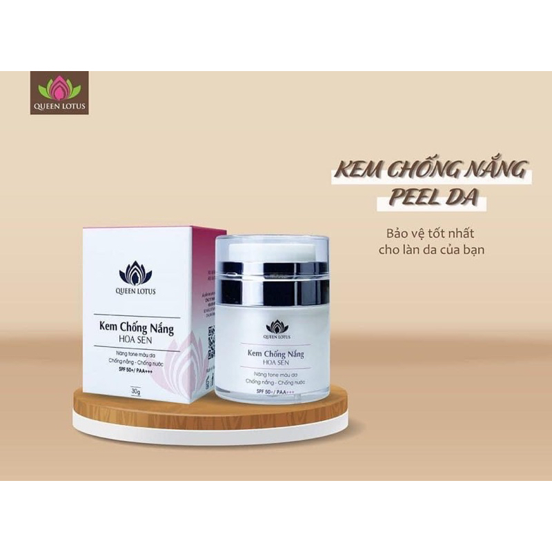 Sunscreen SPF 50+ + (Sensitive) QUEEN LOTUS Waterproof, Sun Protection ...