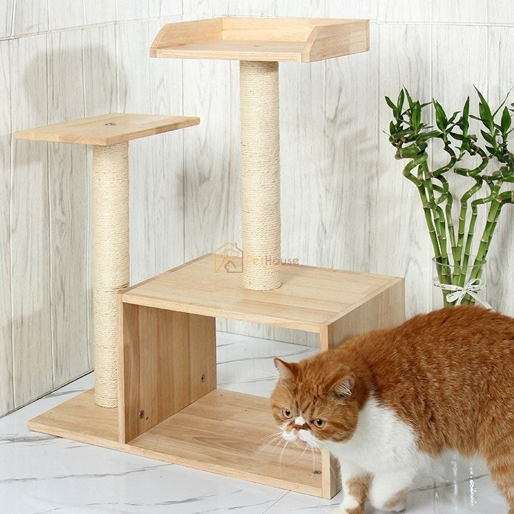 Scratching post Pieceg for cats, 2-story scratching post for cats, 2 ...