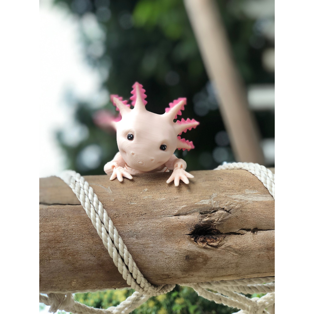 Axolotl, lizard, 3D printed six-horned dinosaur | Shopee Malaysia