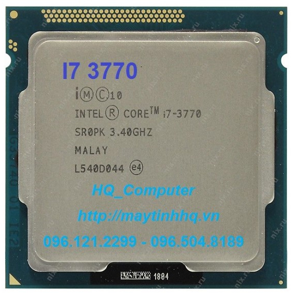 Intel Core i7-3770 CPU | Shopee Malaysia