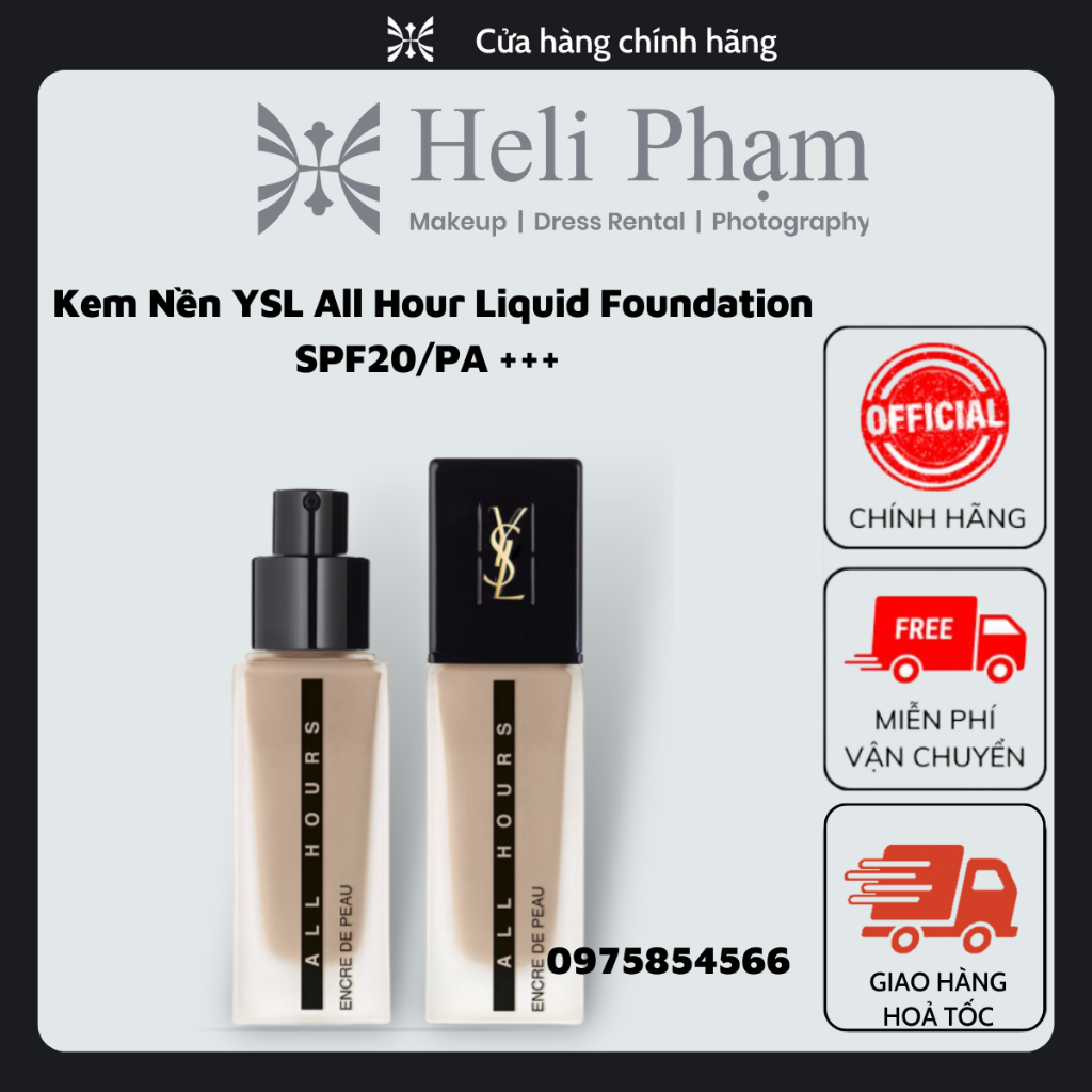 [YSL] Ysl All Hour Liquid Foundation SPF20 / PA ++ | Shopee Malaysia