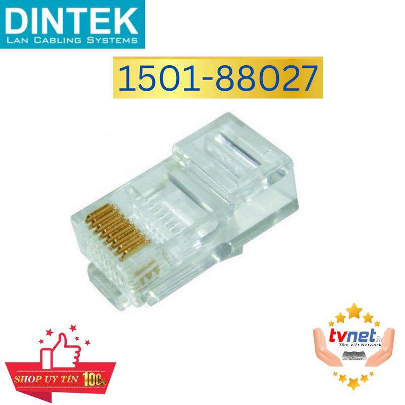 Genuine DINTEK RJ45 Cat 6 network head | Shopee Malaysia