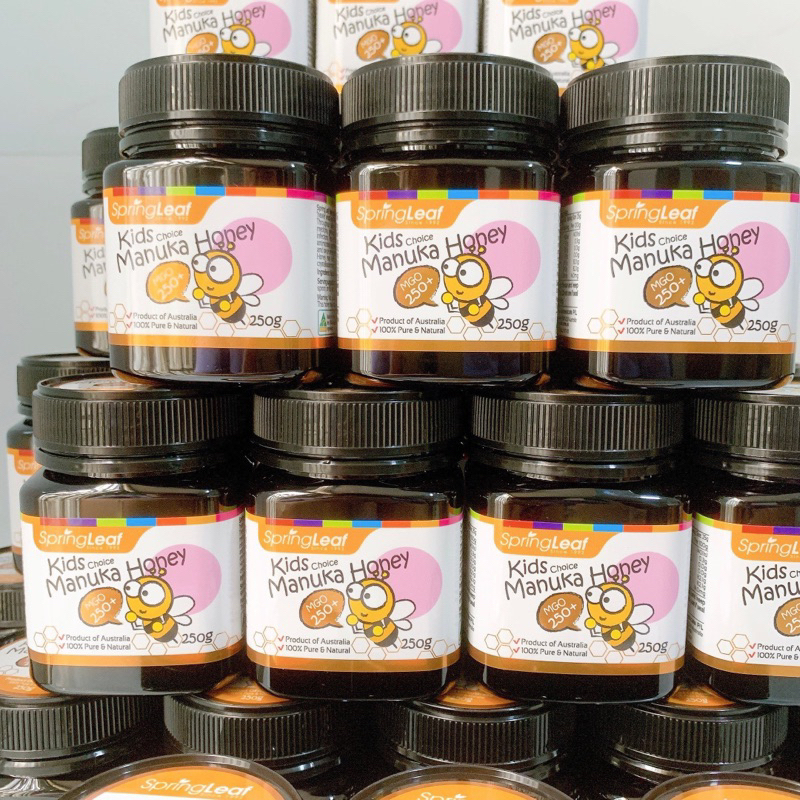 [Australian Bill] Springleaf Manuka Honey kids choice MGO 250+ jar ...