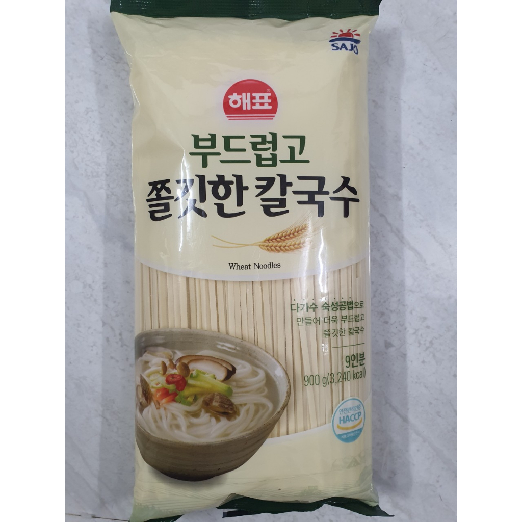 Korean HEPIO barley noodles 900g small, medium, thick - 해표 국수 | Shopee ...