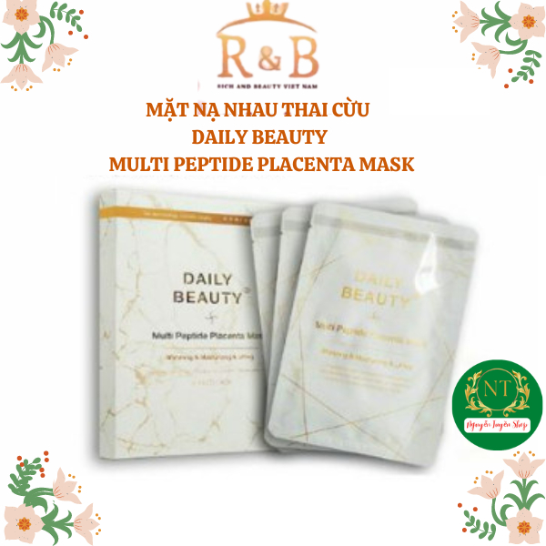 [Genuine] Daily Beauty Korean Sheep Placenta Mask: Anti-Aging, White ...