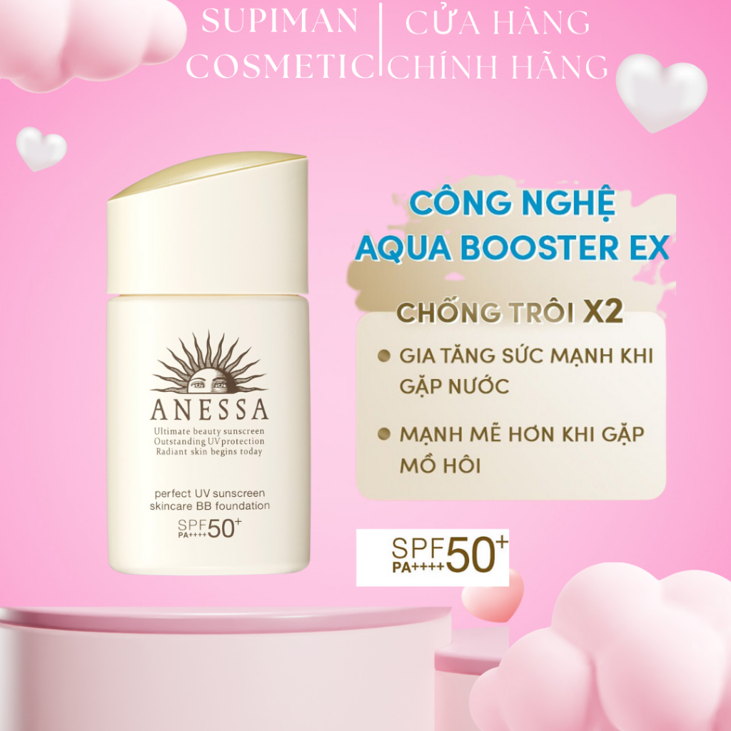 Anessa BB makeup background sunscreen SPF 50+ PA+++ 25ml [With ...