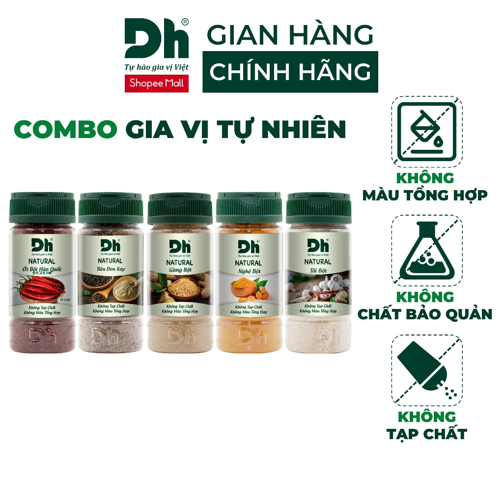 New Combo Natural Dh Foods Natural Spice Box: Korean Chili Powder ...