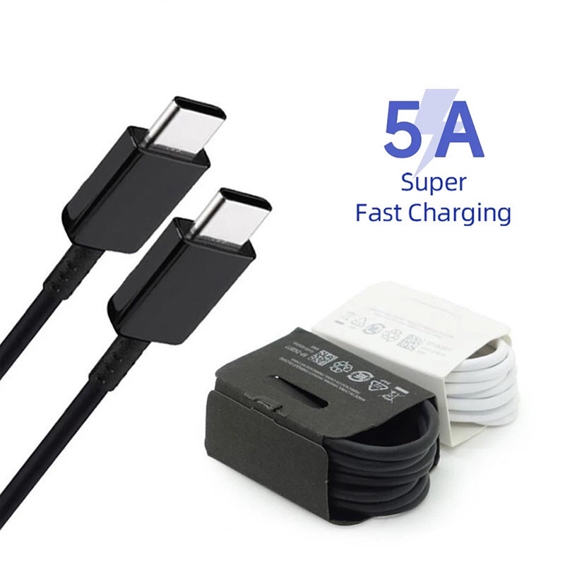 Type C fast charging cable 1m long, 25w Type C to Type C fast charging ...