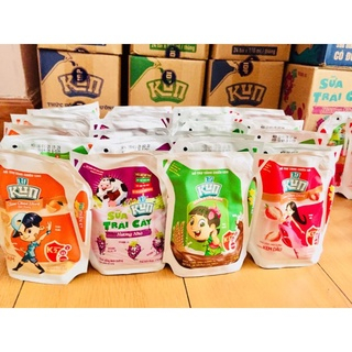 110ml BAG OF KUN FRUIT MILK WITH FULL FLAVORS OF GRAPES, STRAWBERRY ...