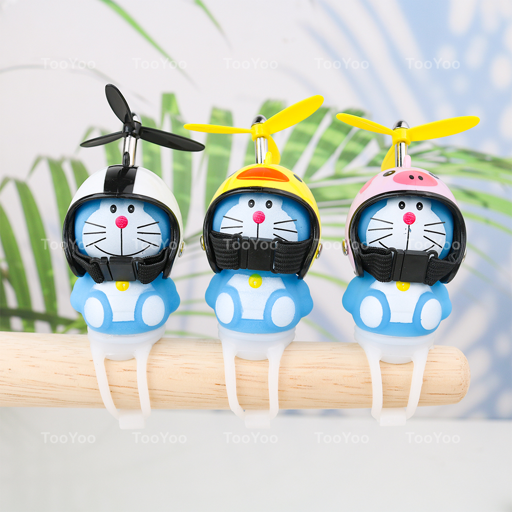 Cute DORAEMON model with LED light and bicycle helmet TooYoo BK00293 ...