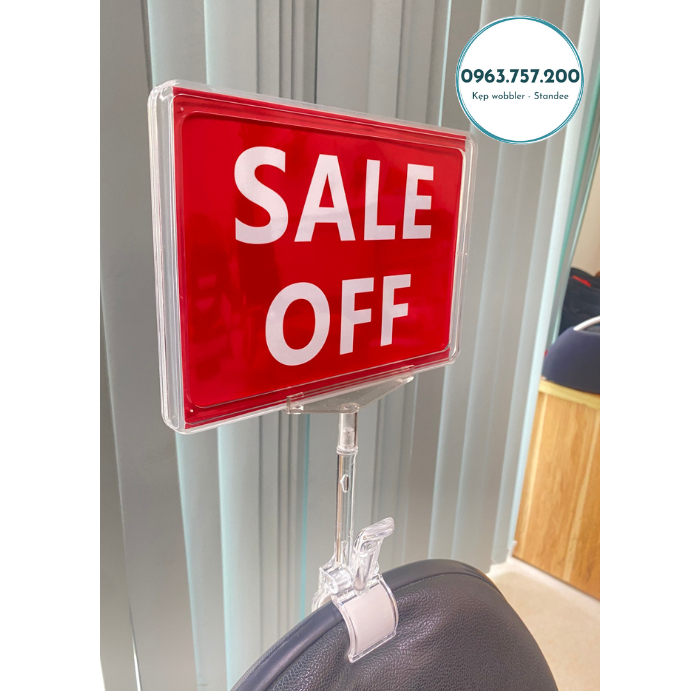 Transparent A5 price list frame set + A5 PVC sheet + specialized clip ...