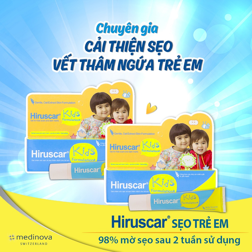 Hiruscar Kids scar and Itchy dark spots improve Gel 10g | Shopee Malaysia