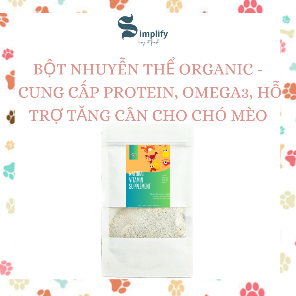 Simplify Organic Krill Powder - Supports Weight Gain, Rich in Protein ...