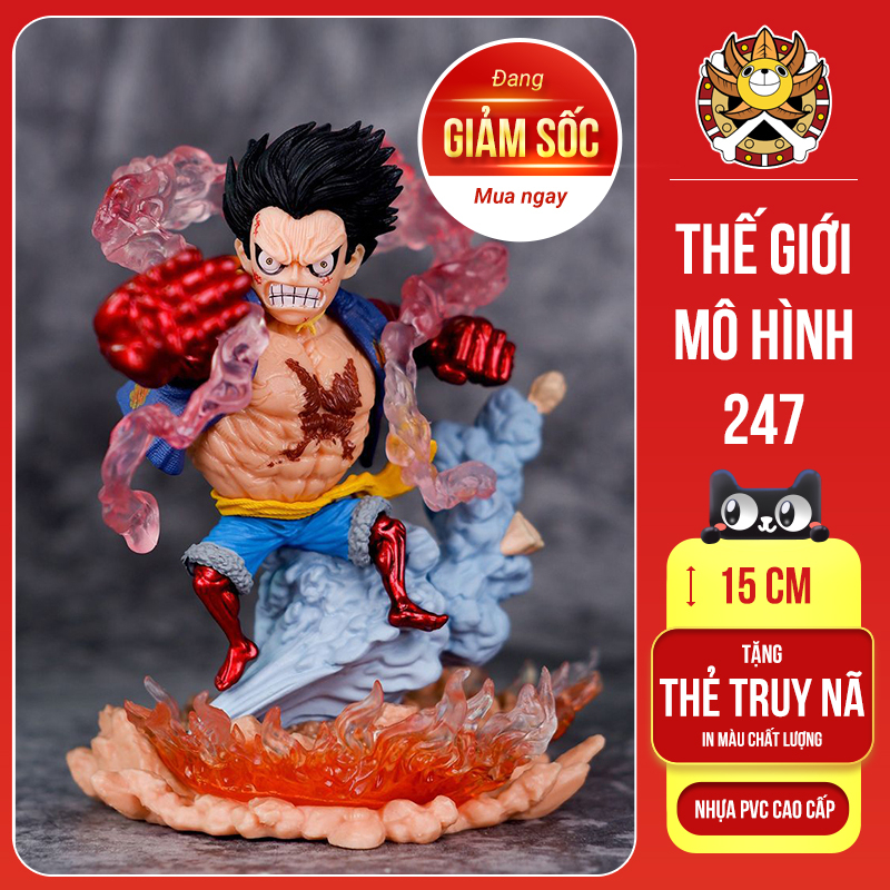 Luffy G4 Wano National Model - One Piece Figure (comes with color ...