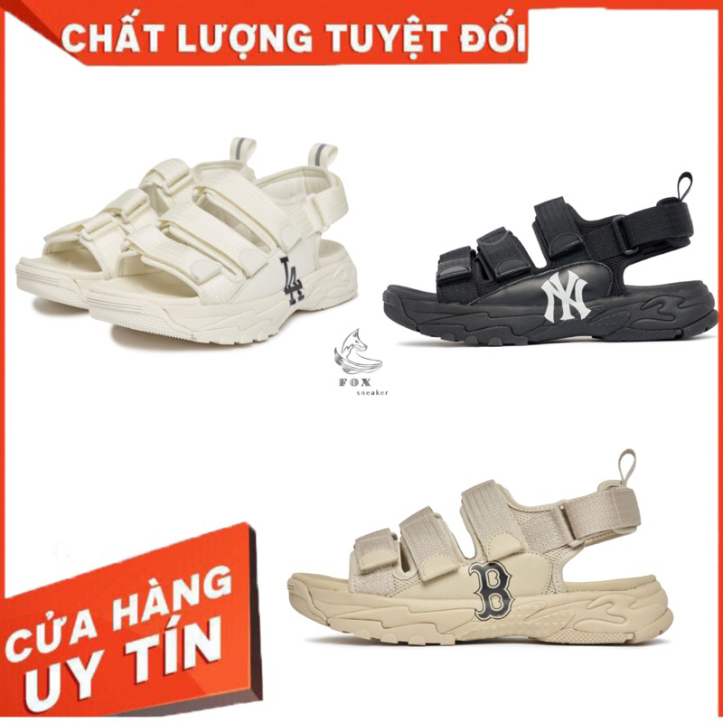(Auth) Mlb Sandals - Chunky Sandal Triple New York Yankees 3ASDCSS33 ...