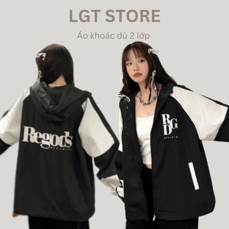Wide-form 2-layer parachuteJacket [WITH REAL PHOTOS] unisex men's and ...