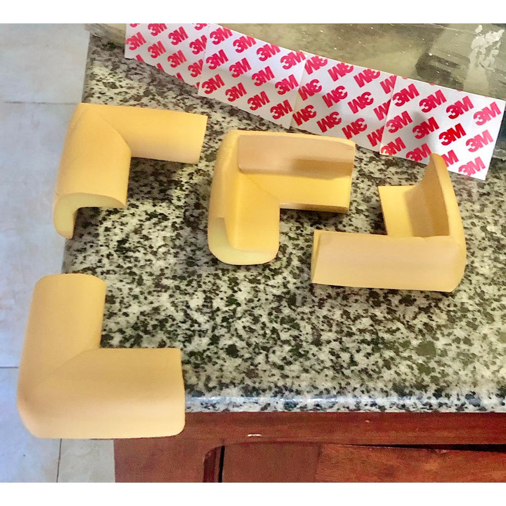 {Set Of 4 foam table corner covers}, cabinet corner covers to protect ...