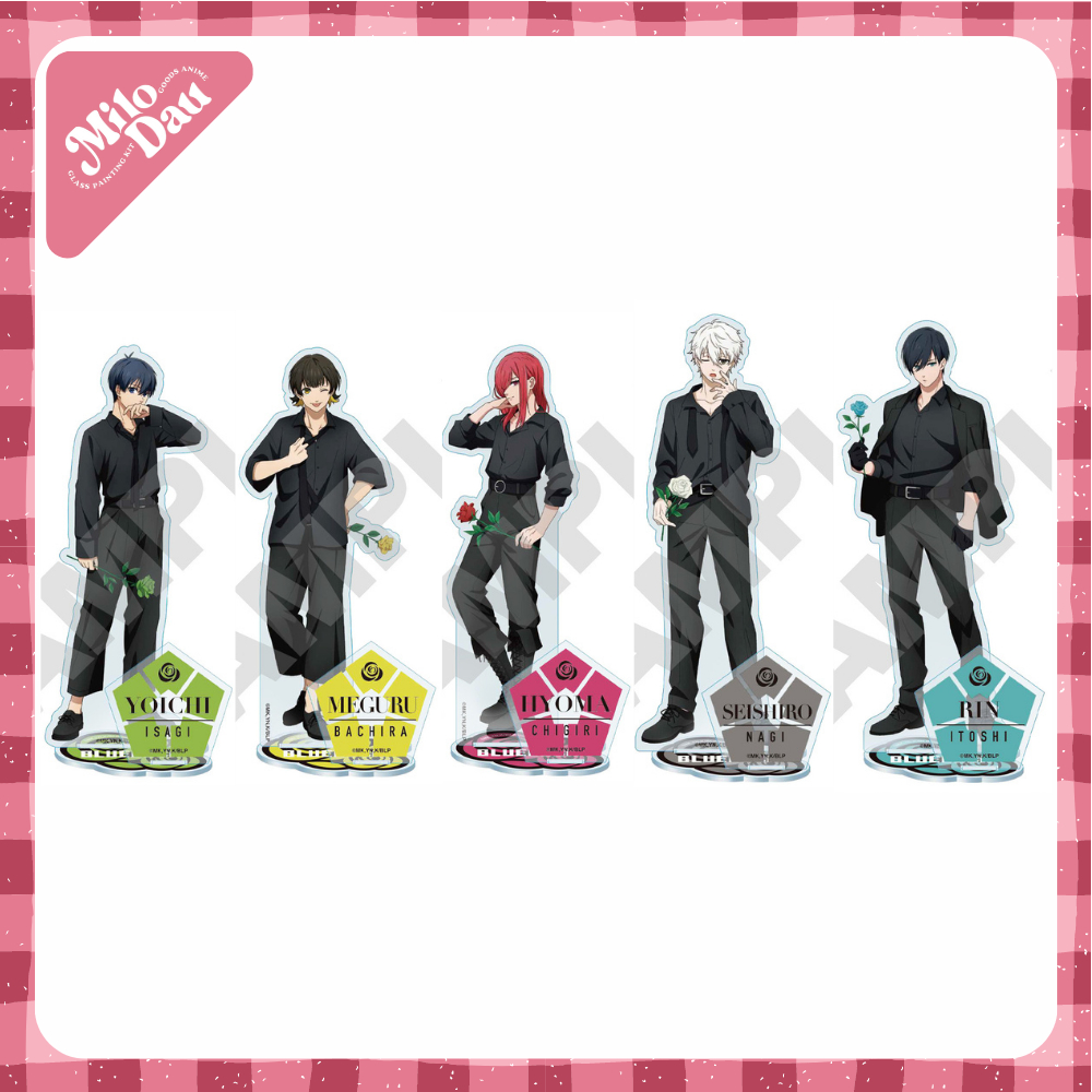 [Ready Stock] [Official] Acrylic Standee Blue Lock Tsutaya Pop Up Rack ...