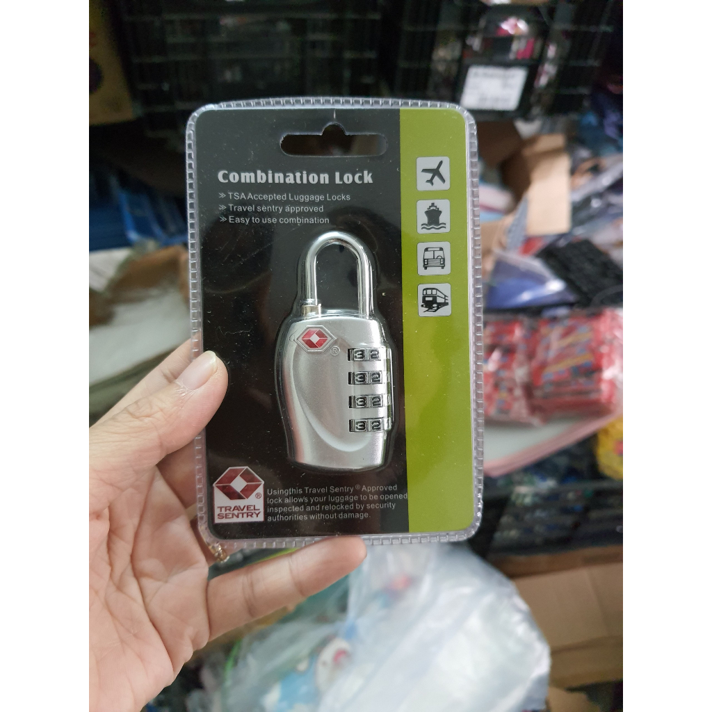 Travel lock TSA007 Genuine Number Mini Suitcase Lock Code Lock Password ...