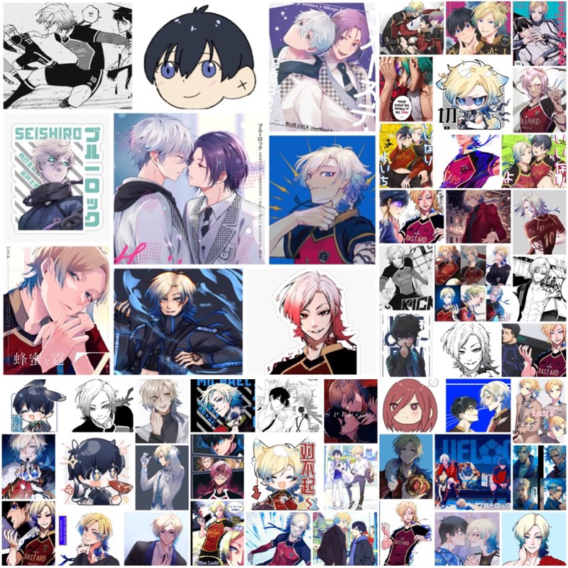 Anime Sticker Blue Lock Michael Kaiser 30-60 Different Pictures ...