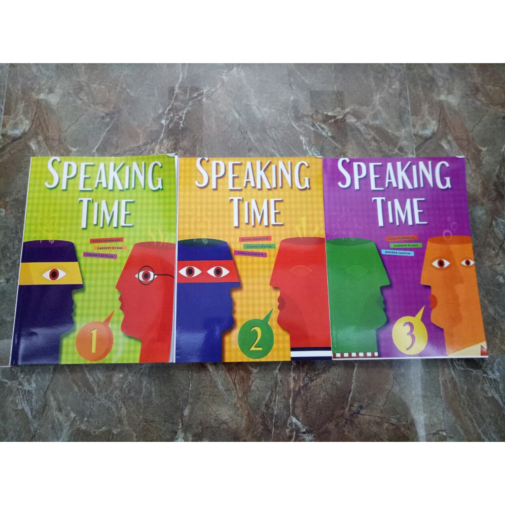 Speaking time 1-2-3 (With audio link) | Shopee Malaysia