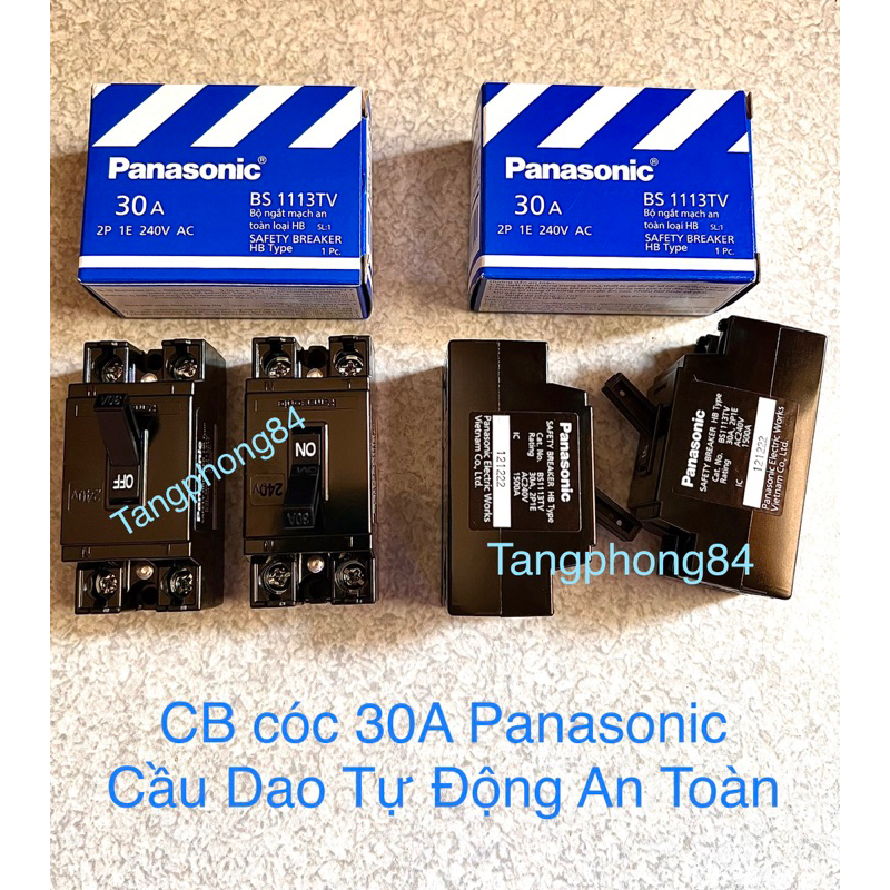 Panasonic 30A CB Safety Automatic Circuit Breaker, price for 1 piece ...