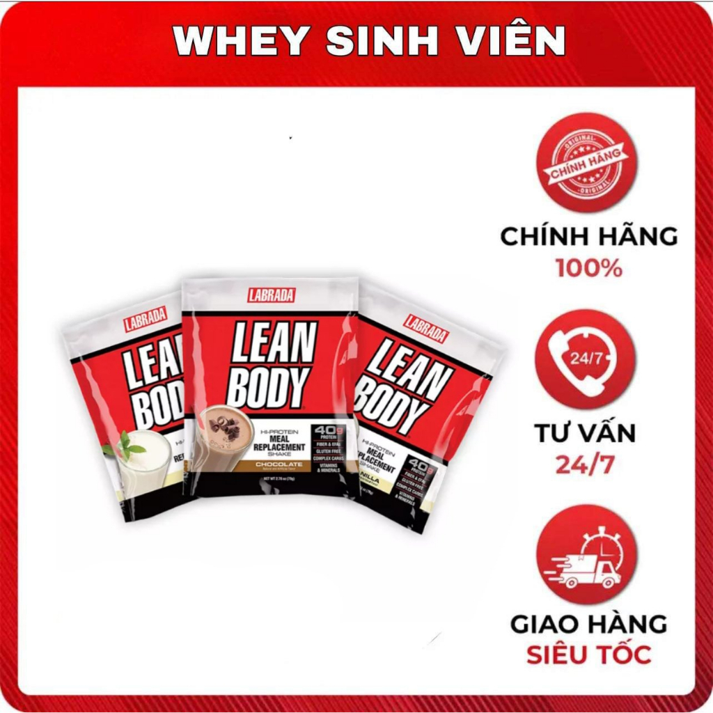 [Genuine] Lean BODY Meal Replacement Pack LEAN BODY MRP 80 Pack Labada ...
