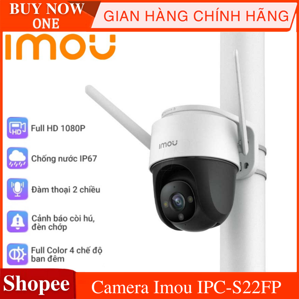 Imou IPC S22FP 2M Camera, Full HD, Smart Night Camera with 4 Light ...