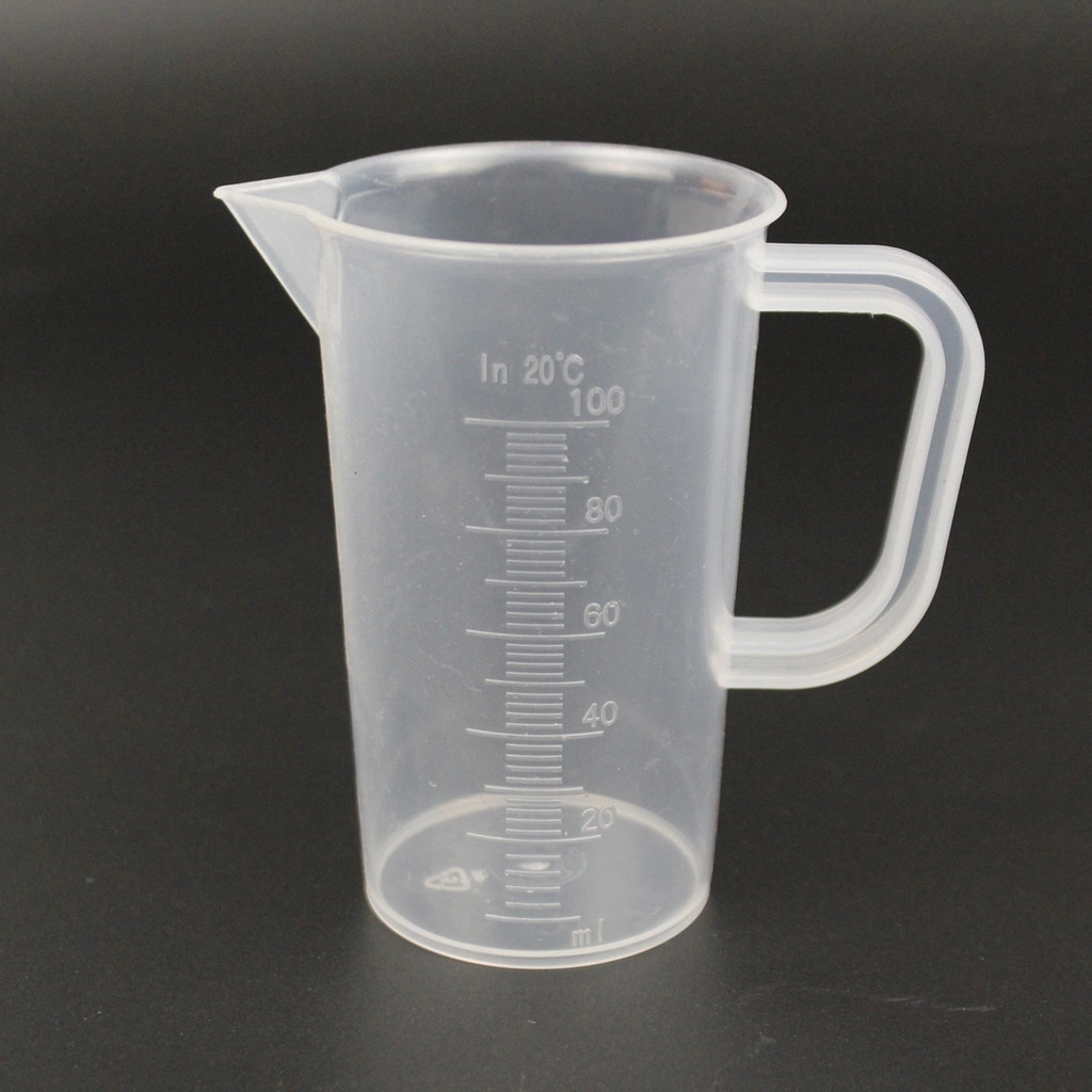 100ml plastic measuring cup with quantitative graduations - 100ml ...