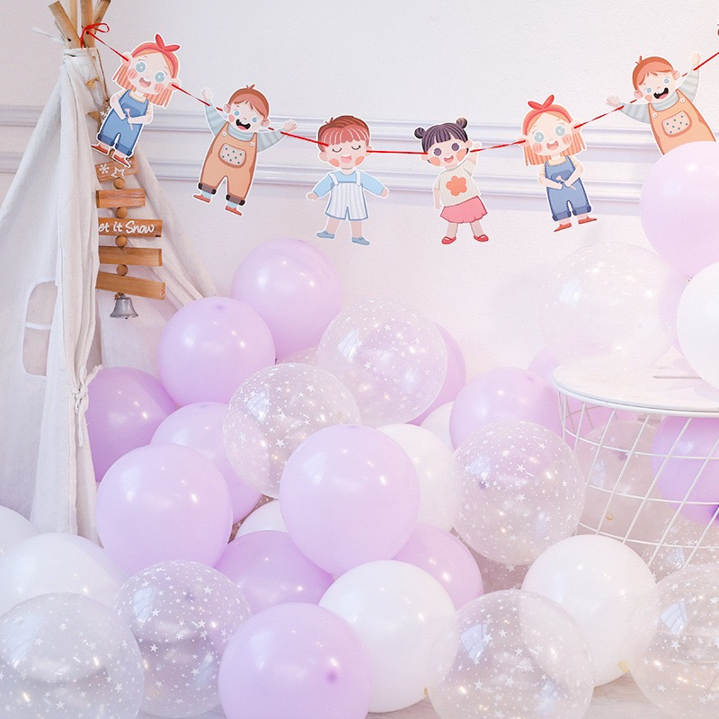 [Product Description] Set of 30 Balloons Mixed with Many Types of ...
