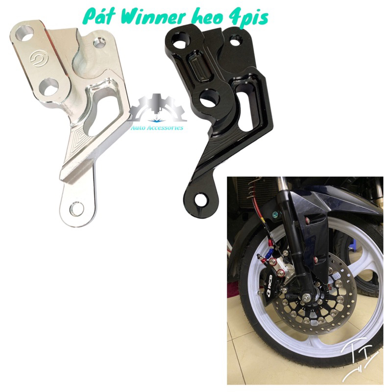 ️ Front Mounted Monolithic Aluminum Pas cnc WINNER X / V1 For Pig 4pis ...