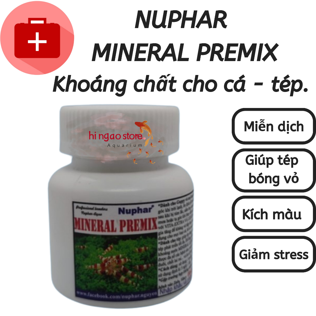 Mineral Premix Mineral supplement for shrimp - NUPHAR Product to help ...