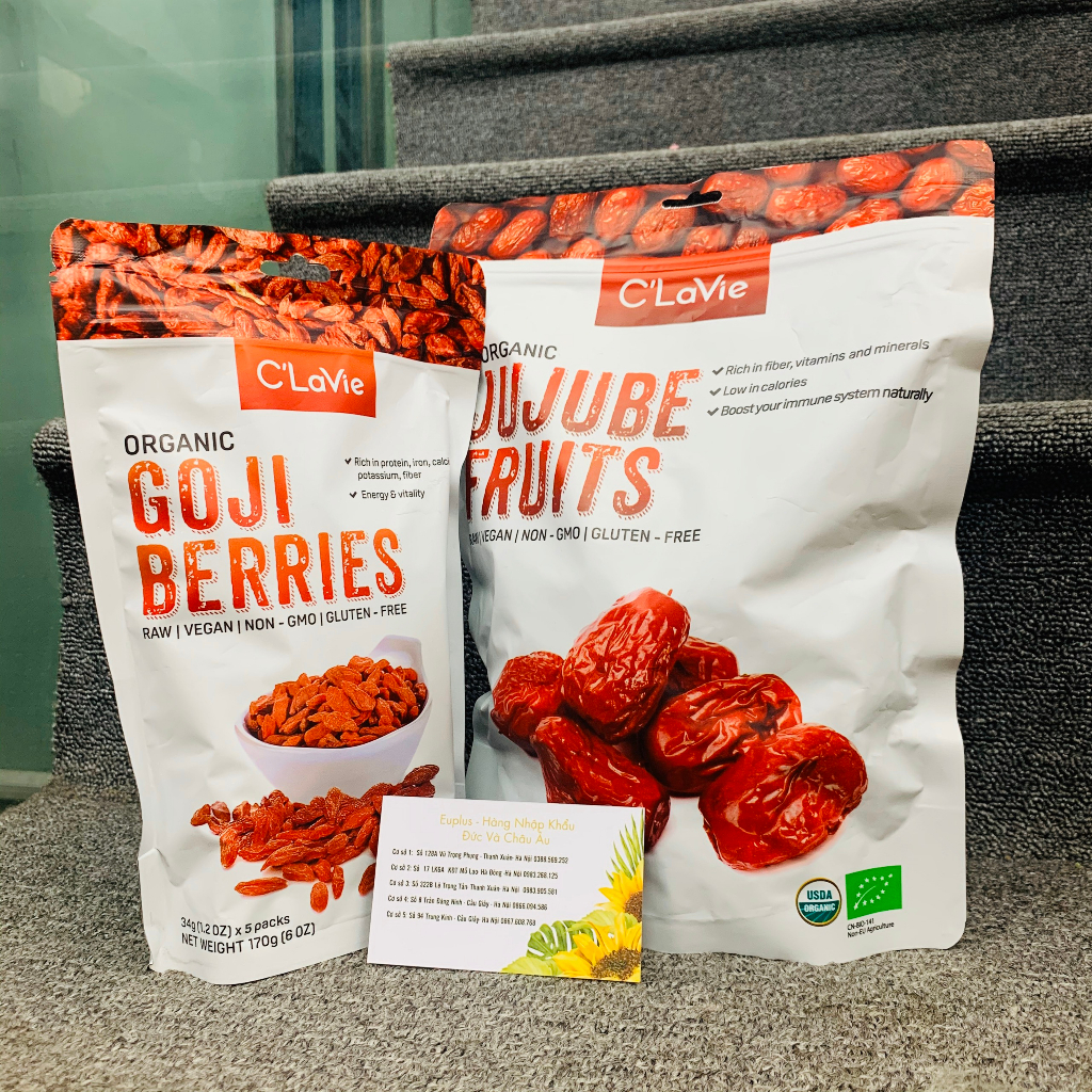 Clavie organic red apple and goji berries (Chinese goods exported to ...